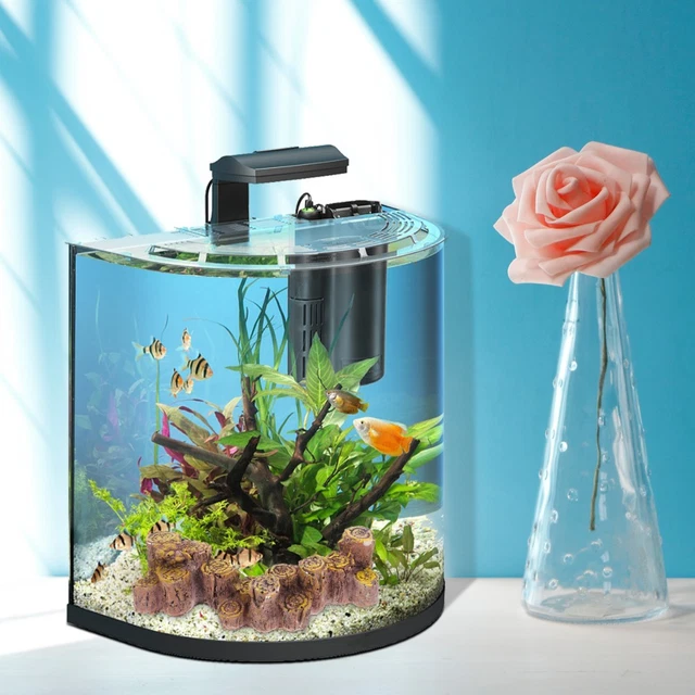 FISH TANK ORNAMENTS Artificial Resin Aquarium Decoration Tree Stump $20 ...