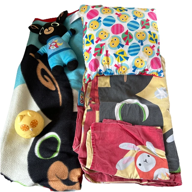CBEEBIES BUNDLE: BING Bunny & Twirlywoos Inc. Duvet, Blanket Plush ...
