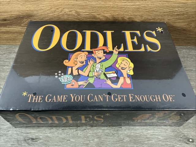 VINTAGE OODLES BOARD Game by Milton Bradley 1992 New in Factory Sealed ...