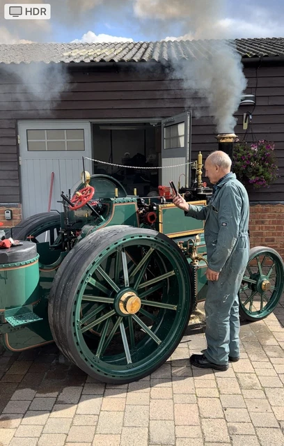 NEW LIVE STEAM 6” Scale Mclaren Road Locomotive Traction Engine Ready ...