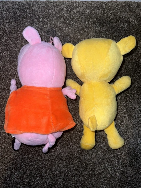 PEPPA PIG AND peppas teddy soft toy plush £7.00 - PicClick UK