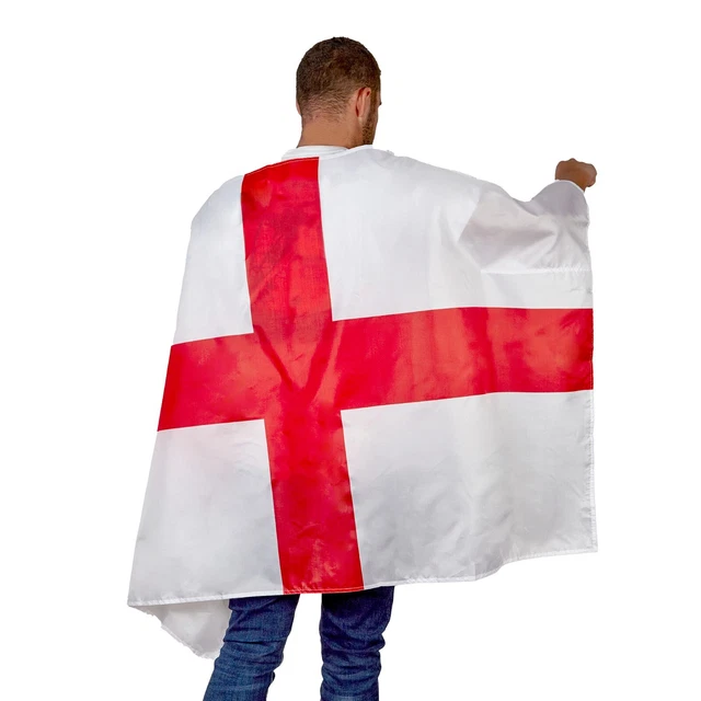 ENGLAND CHILD FOOTBALL Rugby 2022 World Cup Body Flag Supporter Sleeve ...