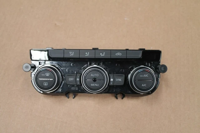 VW GOLF 7 5G facelift climate control panel climate control unit ...