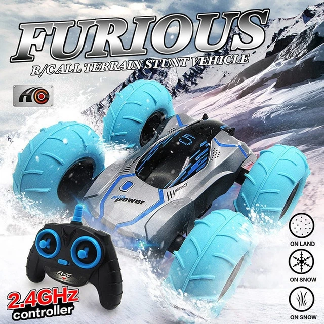 HIGH TORQUE 4WD RC Vehicle with Responsive 2.4G Remote for Smooth ...