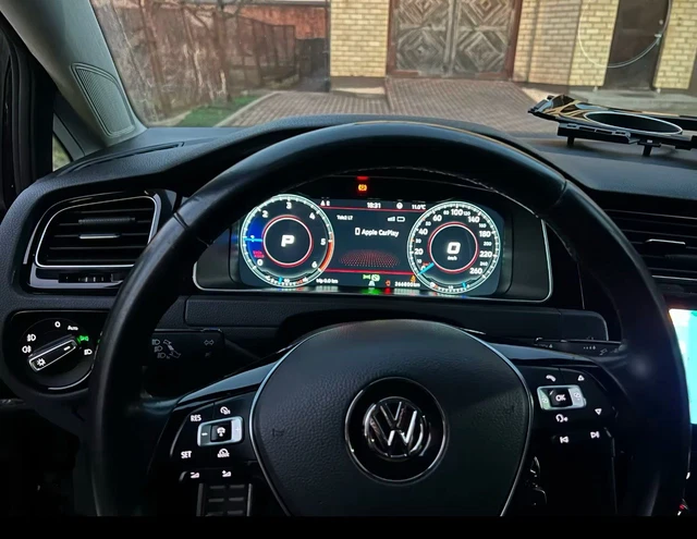 FÜR VW GOLF VII 7 Digital Tacho Kombiinstrument VW Golf 7 Virtual ...