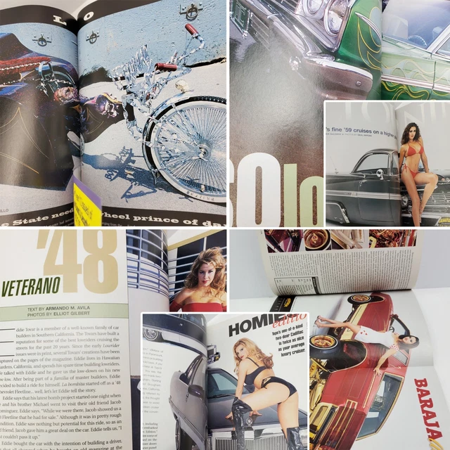 LOWRIDER MAGAZINE VINTAGE October 2002 Impala Bel Air Cadillac Trike ...