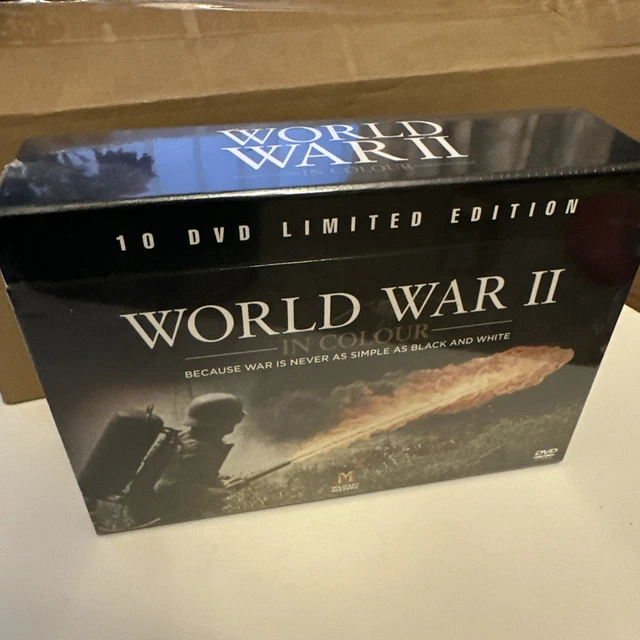 WW2 WORLD WAR II in Colour Limited Edition - 10 DVD Boxset £21.51 - PicClick UK
