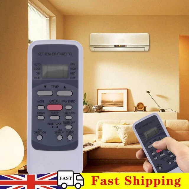 AIR CONDITIONER REMOTE Control AC Remote Control Fit for Midea R51M/E £ ...