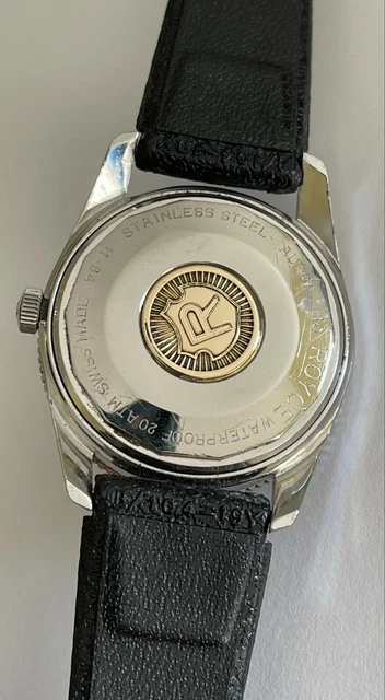 VINTAGE ROYCE DIVERS Watch Automatic 25 Jewels Incabloc 20 ATM SERVICED ...