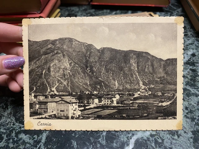 POSTKARTE CARNIA STEMPEL 4º Regiment Alpinisti Batallion Susa Reiste Bd ...