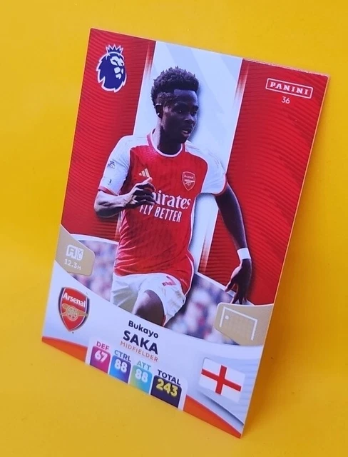 ADRENALYN XL PREMIER LEAGUE 2024 : Bukayo Saka / Base Card #36 EUR 0,12 ...