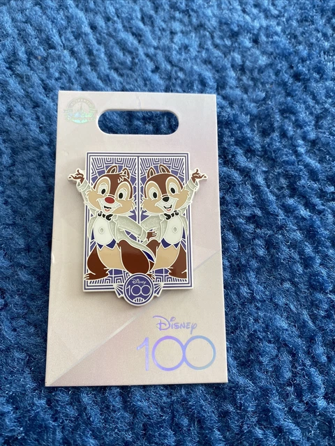 DISNEY D100 PLATINUM Collection 100th Anniversary Chip N Dale Pin New £ ...