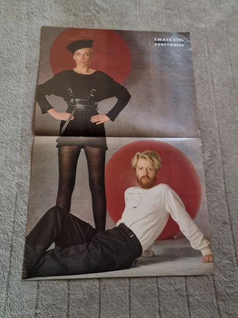 (TJP273) MAGAZINE PULL OUT POSTER 16x11" EURYTHMICS EUR 19,40 - PicClick IT