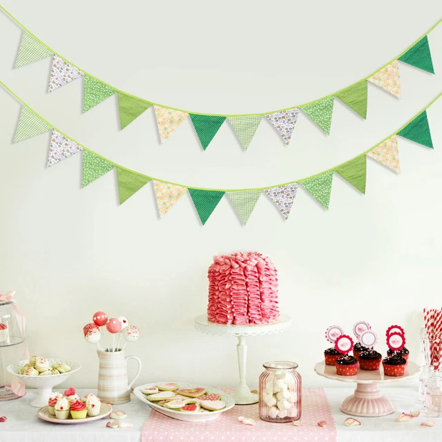 BANNIÈRE DE FANION de mariage bannière de fanion en tissu EUR 9,57 ...