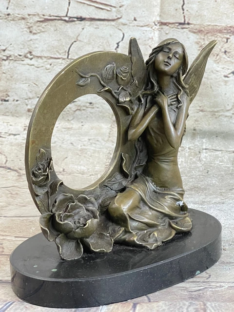ART NOUVEAU ANGEL Fairy By French Artist Augustine Moreau Hot Cast ...