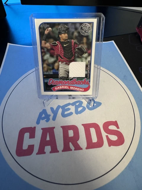 2024 TOPPS SERIES 1 Gabriel Moreno #89BR-GMO - Carte patch 35e ...