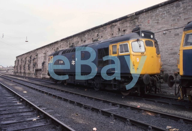 35MM RAILWAY SLIDE of Class 27 27054 @ Perth Copyright to Buyer £4.99 ...