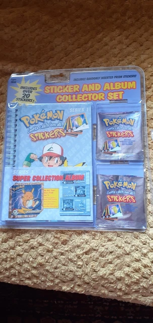 VINTAGE POKEMON STICKER AND ALBUM COLLECTOR SET 1990s £20.00 - PicClick UK