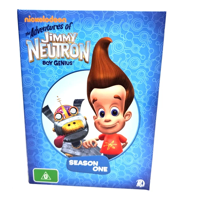 THE ADVENTURES OF Jimmy Neutron Boy Genius Season 1 DVD VGC FREE POST ...