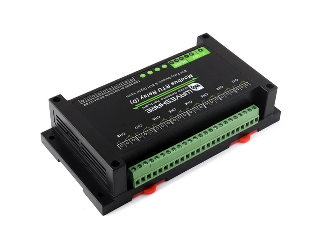 INDUSTRIAL MODBUS RTU 8-Ch Relay Module (D) With Digital Input And £63. ...
