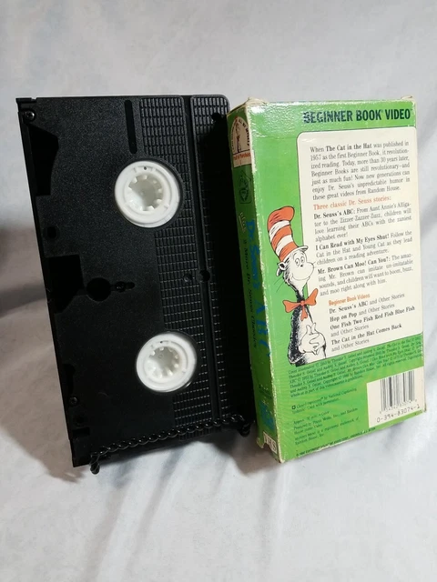 DR. SEUSS’S ABC VHS Video Tape, I Can Read + 2 More Classics Mr. Brown ...