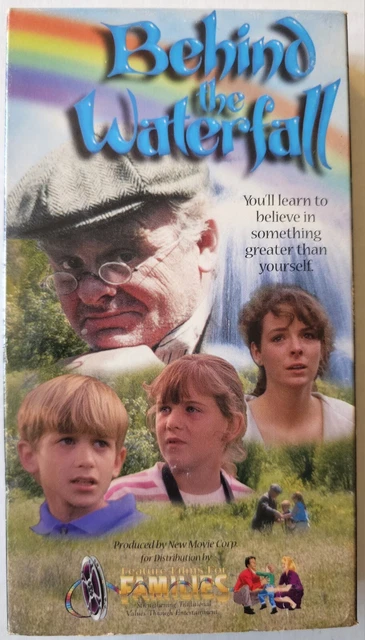 BEHIND THE WATERFALL VHS - Classic Family Adventure Movie Rare Family ...