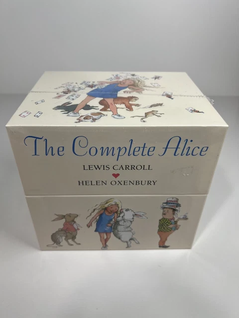 Complete Alice Collection Set Alices Adventures In Wonderland Lewis
