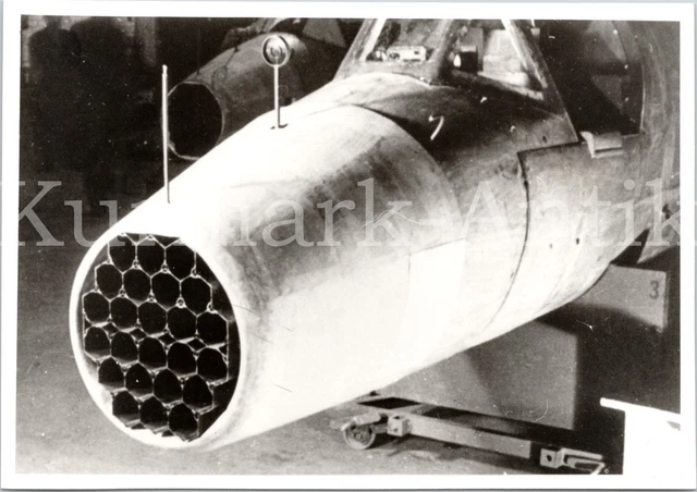 B429 FOTO WEHRMACHT Archiv Repro Luftwaffe Flugzeug Me262 Bachem Ba 349 ...