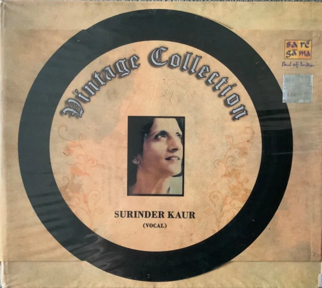 VINTAGE COLLECTION SURINDER Kaur - Punjabi CD £29.99 - PicClick UK