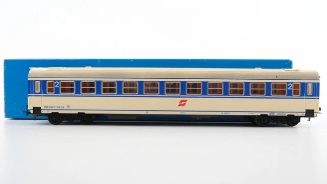 KLEINBAHN H0 4010 Triebwagenschnellzug (Abteilzwischenwagen) ÖBB EUR 40 ...