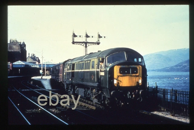 35MM SLIDE - Class 21 D6103 at Fort William, Scotland - 9.68. £1.99 ...