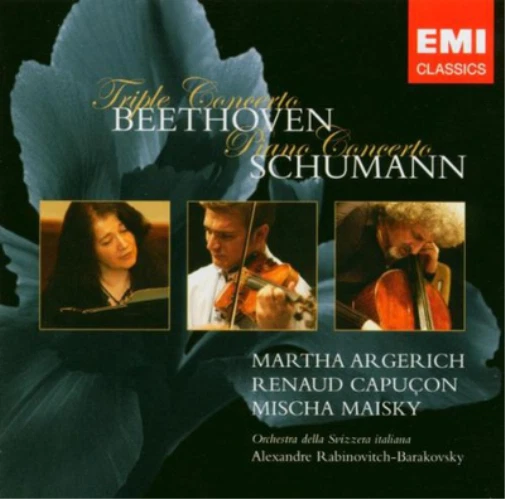 LUDWIG VAN BEETHOVEN Beethoven: Triple Concerto/Schumann: Piano Concerto (CD) EUR 21,49 ...