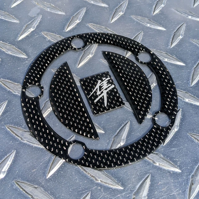 2008 - 2020 HAYABUSA REAL Carbon Fuel Gas Cap Pad K8 K9 L0 L1 L2 L3 L4 ...