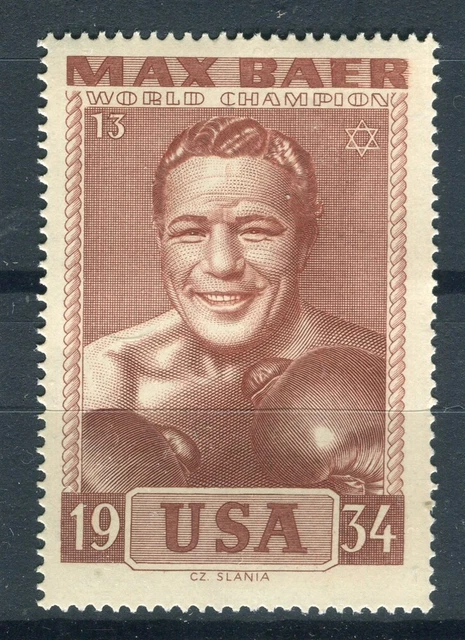 USA; 1960S MINT Boxing Champions Local Cinderella Poster Stamp, Baer £1 ...