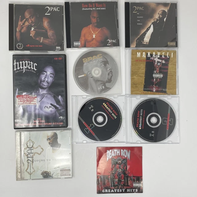VINTAGE2PAC TUPAC CD Lot Death Row Greatest Hits All Eyez On Me ...