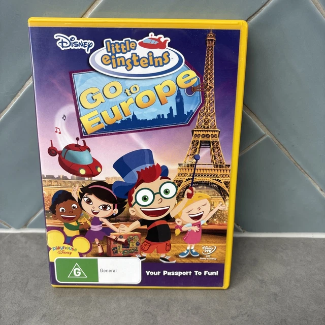 LITTLE EINSTEINS GO to Europe DVD Region 4 PAL $12.00 - PicClick AU