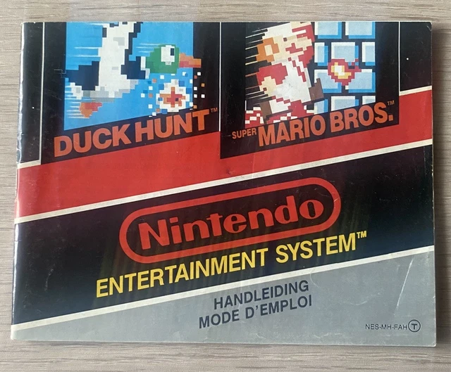 SUPER MARIO BROS. Duck Hunt Notice FAH ( Nintendo Nes ) EUR 11,00 ...