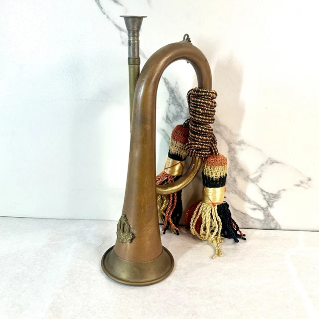WW1 BRITISH 1916 DATED MILITARY BUGLE - Reproduction/Copy $60.00 ...