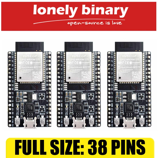 Full Size Esp32 Wroom 32d Devkitc Board Wireless Wifi Bluetooth Arduino Ide 129 99 Picclick Au