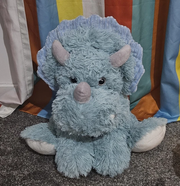 DINOSAUR PLUSH TEDDY Soft Toy Triceratops T-Rex Stegosaurus £8.50 ...