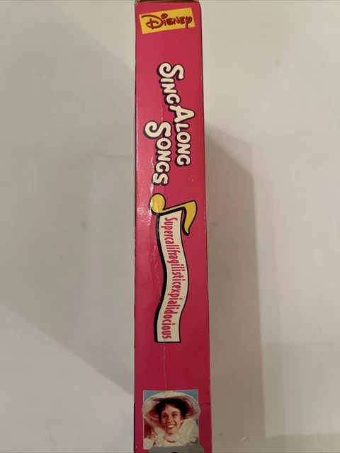 VINTAGE DISNEY SING Along Songs I Love To Laugh VHS Volume Nine 9 #1029 ...