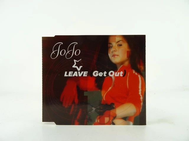 JOJO LEAVE (GET OUT) (B91) 5 pistes CD pochette photo unique ...