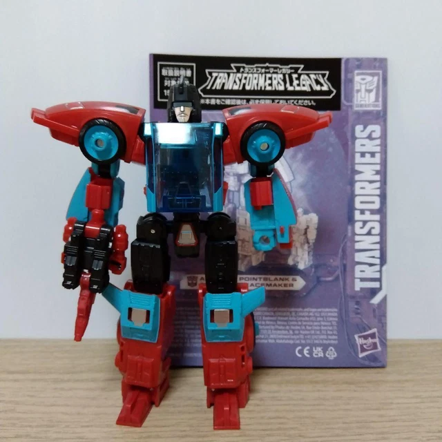 TRANSFORMERS LEGACY TL-15 Autobot Point Blank et Autobot TAKARA TOMY ...