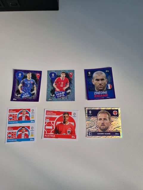 TOPPS UEFA EURO 2024 Germany Official Stickers Collection Euro 2024 ...