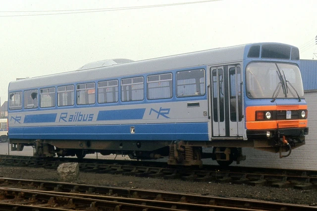 NIR LEYLAND NATIONAL Railbus Coleraine 1986 Northern Ireland Rail Photo ...