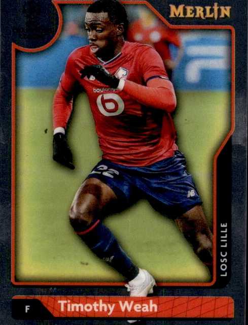 TOPPS CHROME MERLIN 72 - Timothy Weah - Base Card - 2021/2022 £3.55 ...