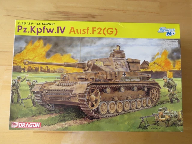 DRAGON 6360, PANZERKAMPFWAGEN IV Ausf. F2 (G), 1:35 EUR 27,50 - PicClick DE