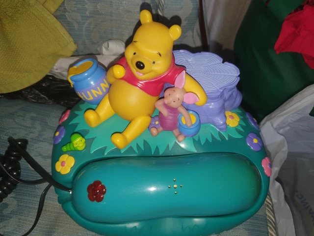 LOVELY DISNEY WINNIE The Pooh And Piglet Novely Landline Phone Working ...