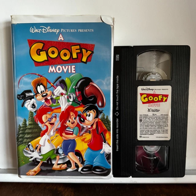 A GOOFY MOVIE 1995 VHS Tape Walt Disney Bill Farmer, Jason Marsden ...