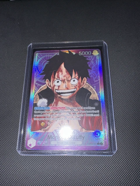 MONKEY D LUFFY OP05-060 Leader Alt Art Awakening of New Era ENG One Piece 🙂 EUR 132,30 - PicClick FR
